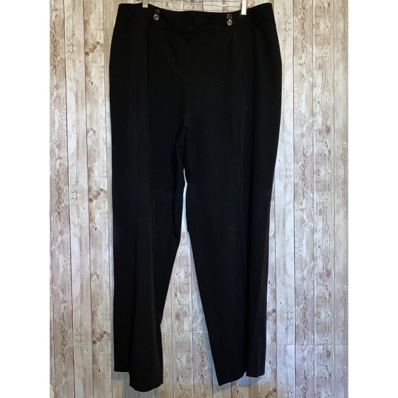 Cato | Pants & Jumpsuits | Womens Cato Black Dress Pants Trousers Plus ...